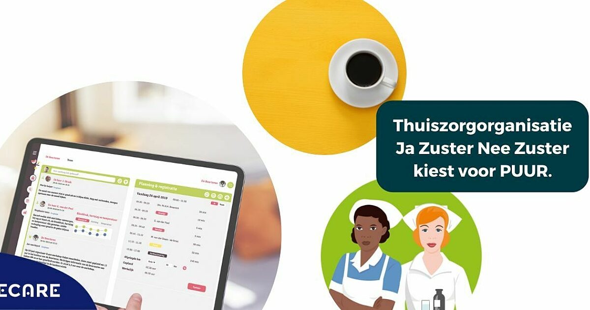Thuiszorgorganisatie Ja Zuster Nee Zuster kiest voor…