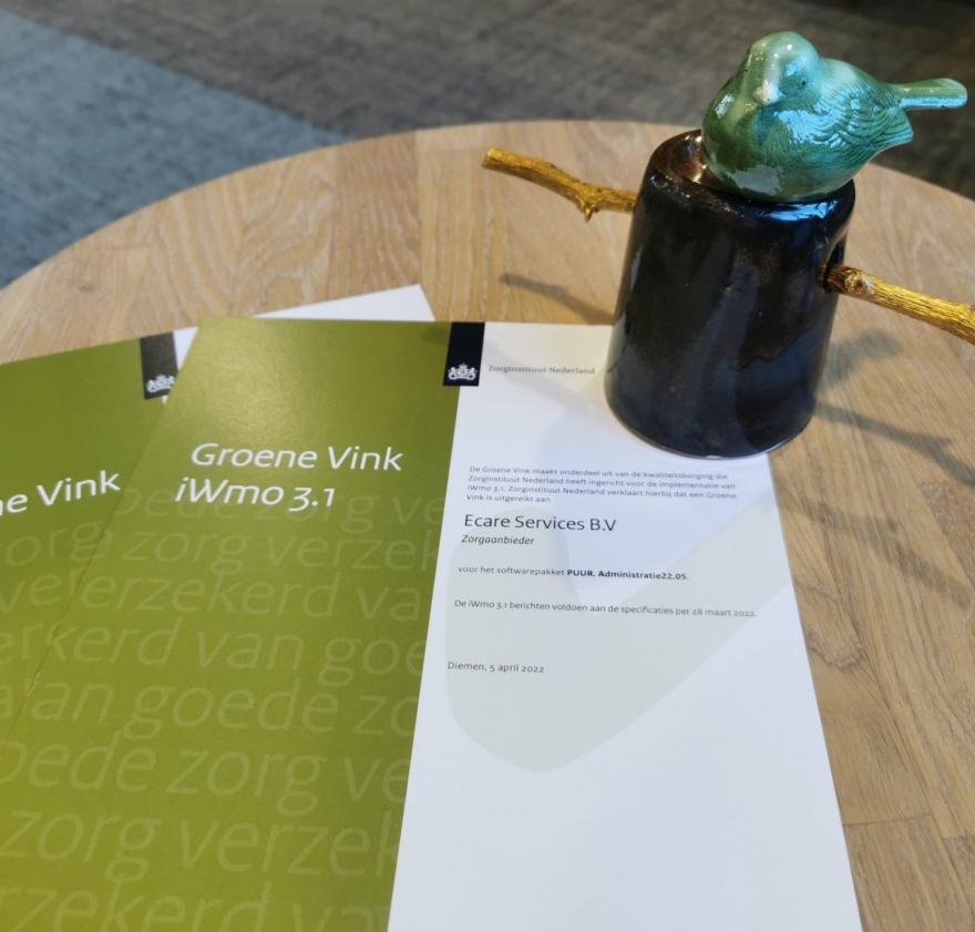 Ecare rond de Groene Vink weer met succes af!